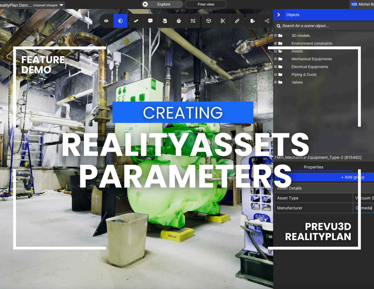 Visual Asset Management: RealityPlan™ Feature | Prevu3D
